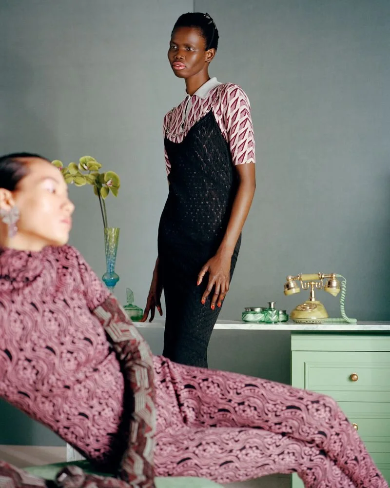 Hakima Athuai and Yun Xie by Jeff Hahn for Tatler Hong Kong — Anne of ...