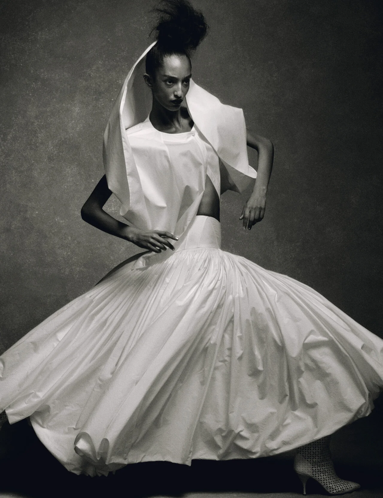 Mona Tougaard Wears Alaïa by Pieter Muller in i-D No. 364 by Luis ...