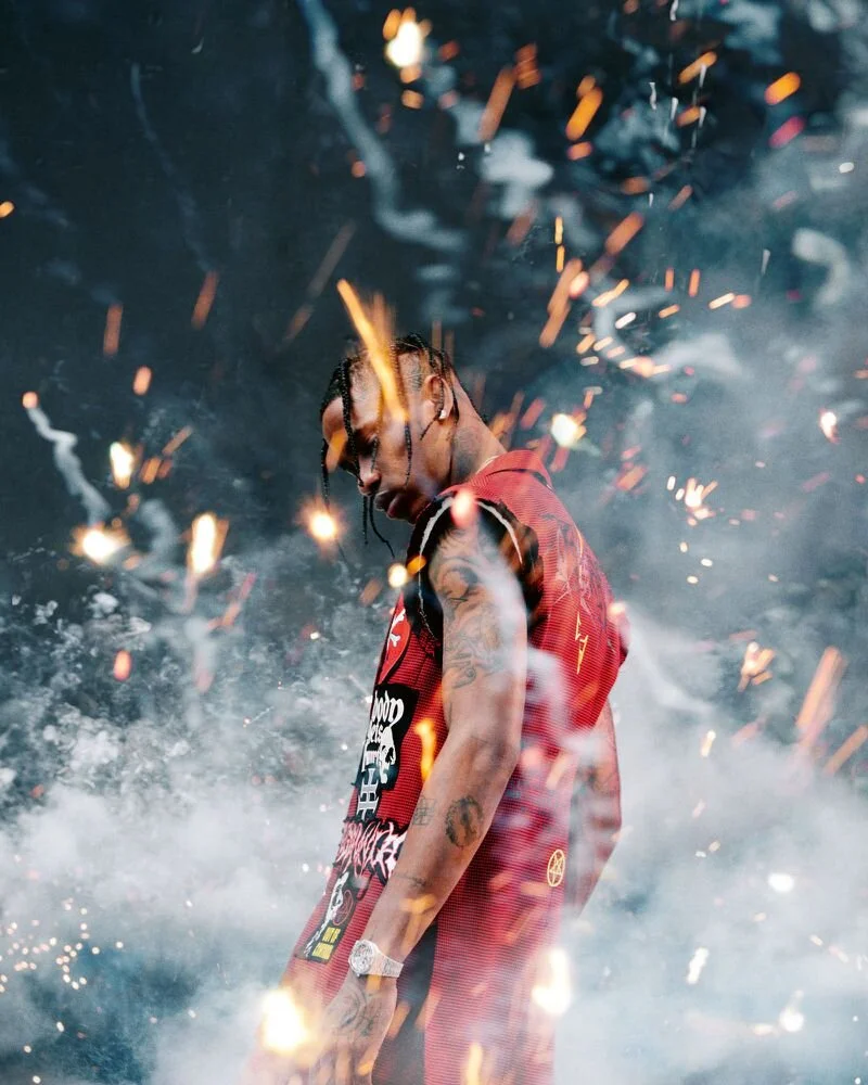 Travis Scott Reflects on Utopia n 'Pyrotechnics' by Ryan McGinley for ...