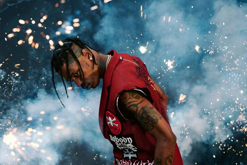 Travis Scott Reflects on Utopia n 'Pyrotechnics' by Ryan McGinley for ...