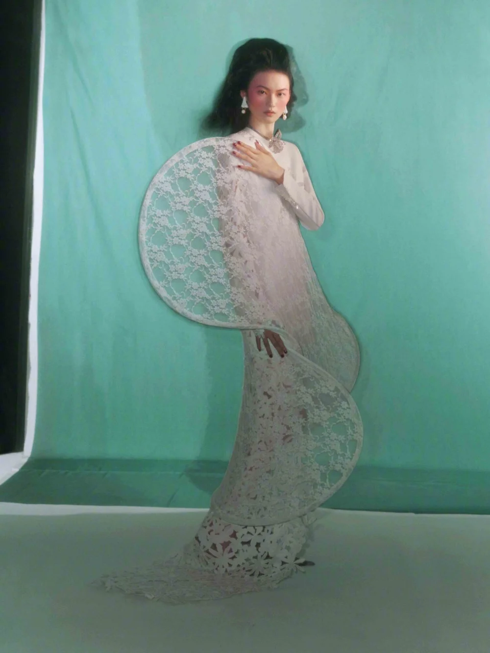 He Cong Is Exquisite in Marie Claire China October by Trunk Xu — Anne ...