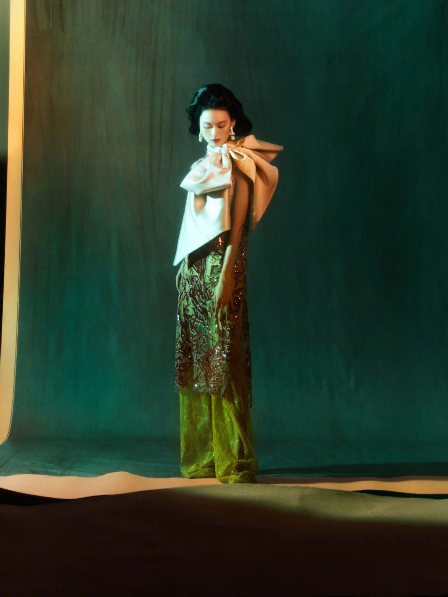 He Cong Is Exquisite in Marie Claire China October by Trunk Xu — Anne ...