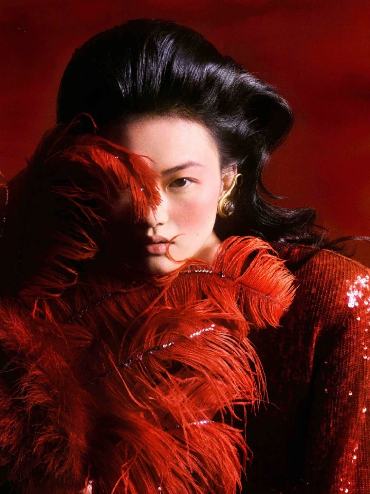 He Cong Is Exquisite in Marie Claire China October by Trunk Xu — Anne ...