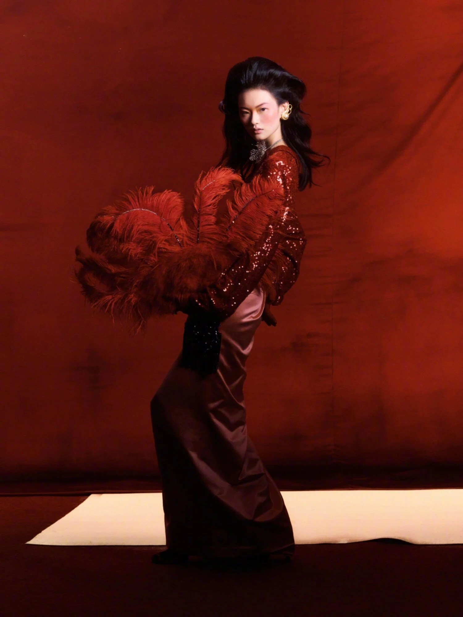 He Cong Is Exquisite in Marie Claire China October by Trunk Xu — Anne ...