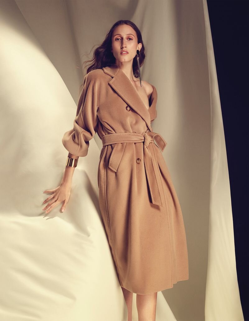 Anna Cleveland Wears Noble Origins Coats for Vanity Fair Italia — Anne ...