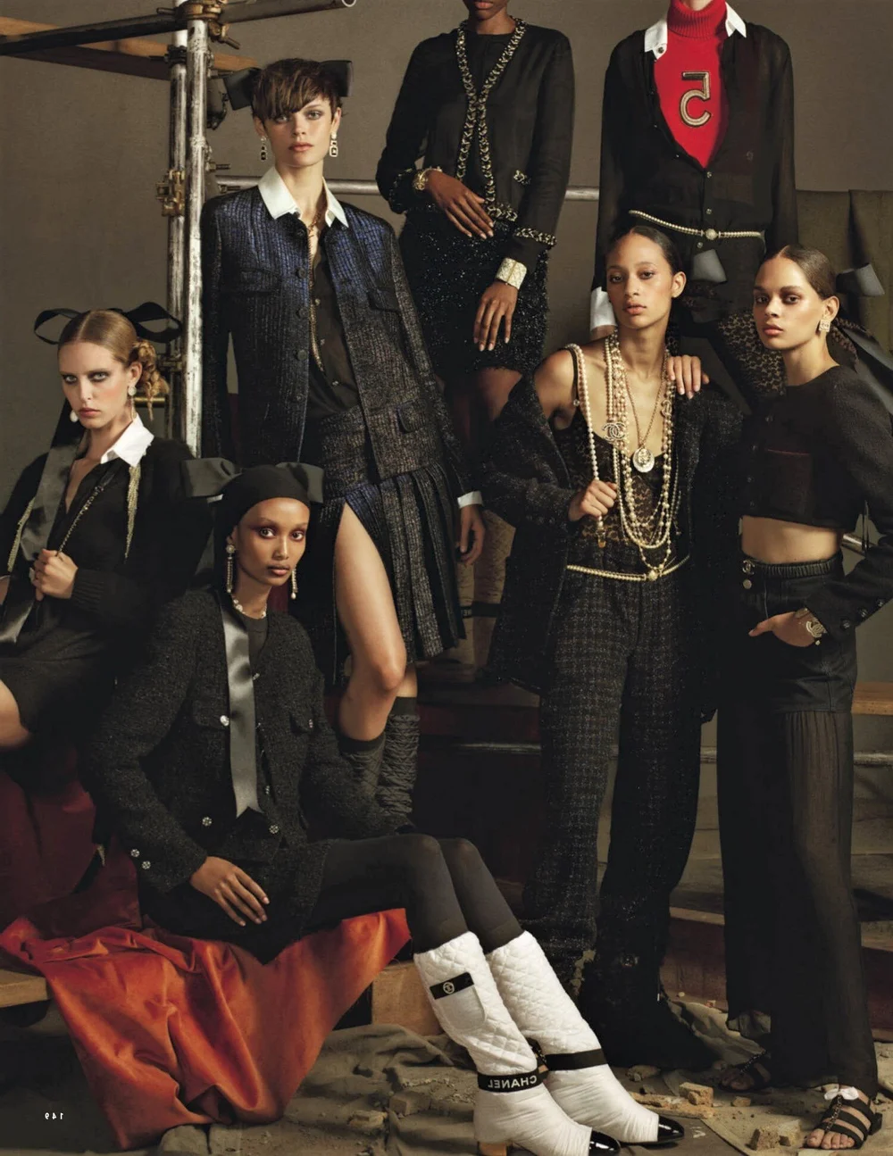 Christian MacDonald Captures 5 Top Models for Vogue Russia — Anne of ...