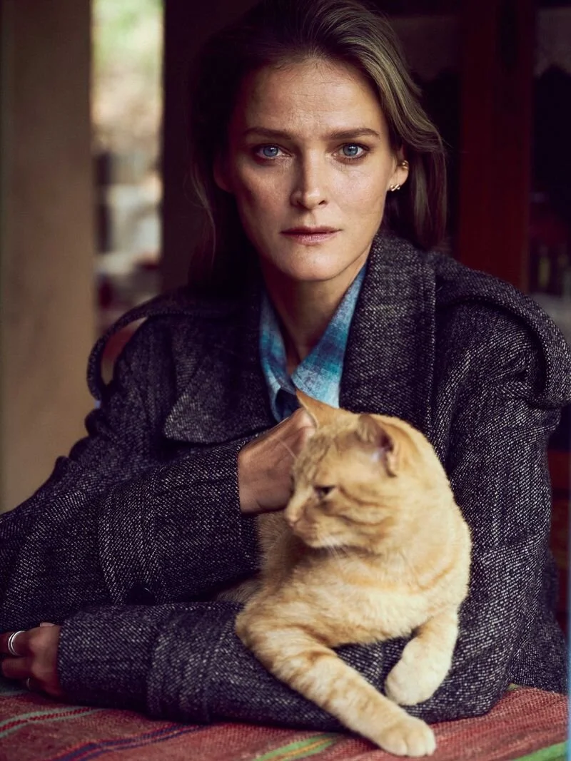 Carmen Kass Feels the Earth for Vogue Greece October 2021 — Anne of ...
