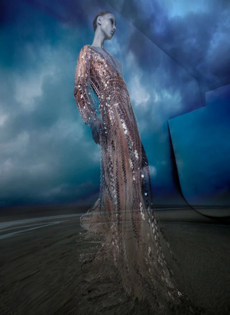Georgia Palmer by Solve Sundsbo in Surreal Wearable Couture for V ...