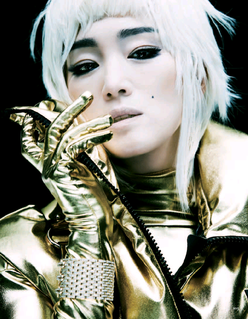 Gong Li Is Out of This World in Futuristic Fashion by Feng Hai for ...