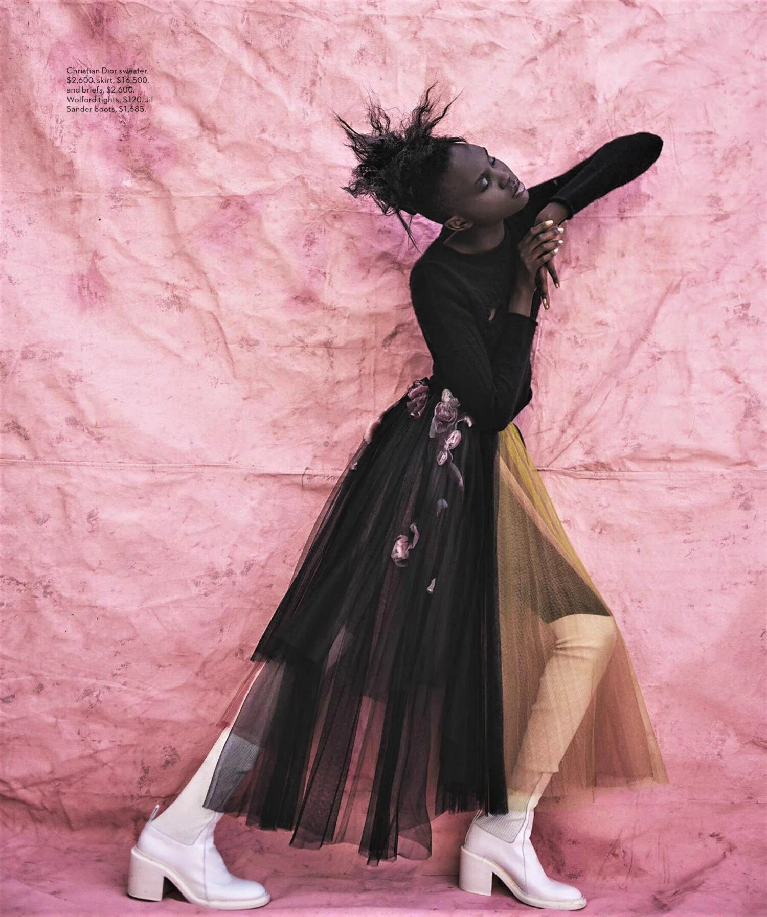 Achenrin Madit Celebrates Spring Down Under Vogue Australia — Anne of ...