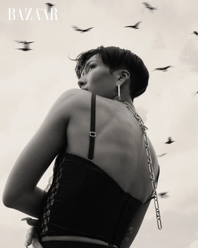 Molly Chiang Brings Her True Beauty to Harper's Bazaar Hong Kong by Johnny Lu — Anne of Carversville