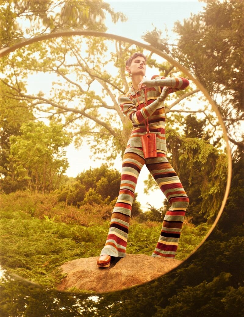 Saskia de Brauw in Ulla Johnson Resort 2022 Emma Summerton — Anne of ...