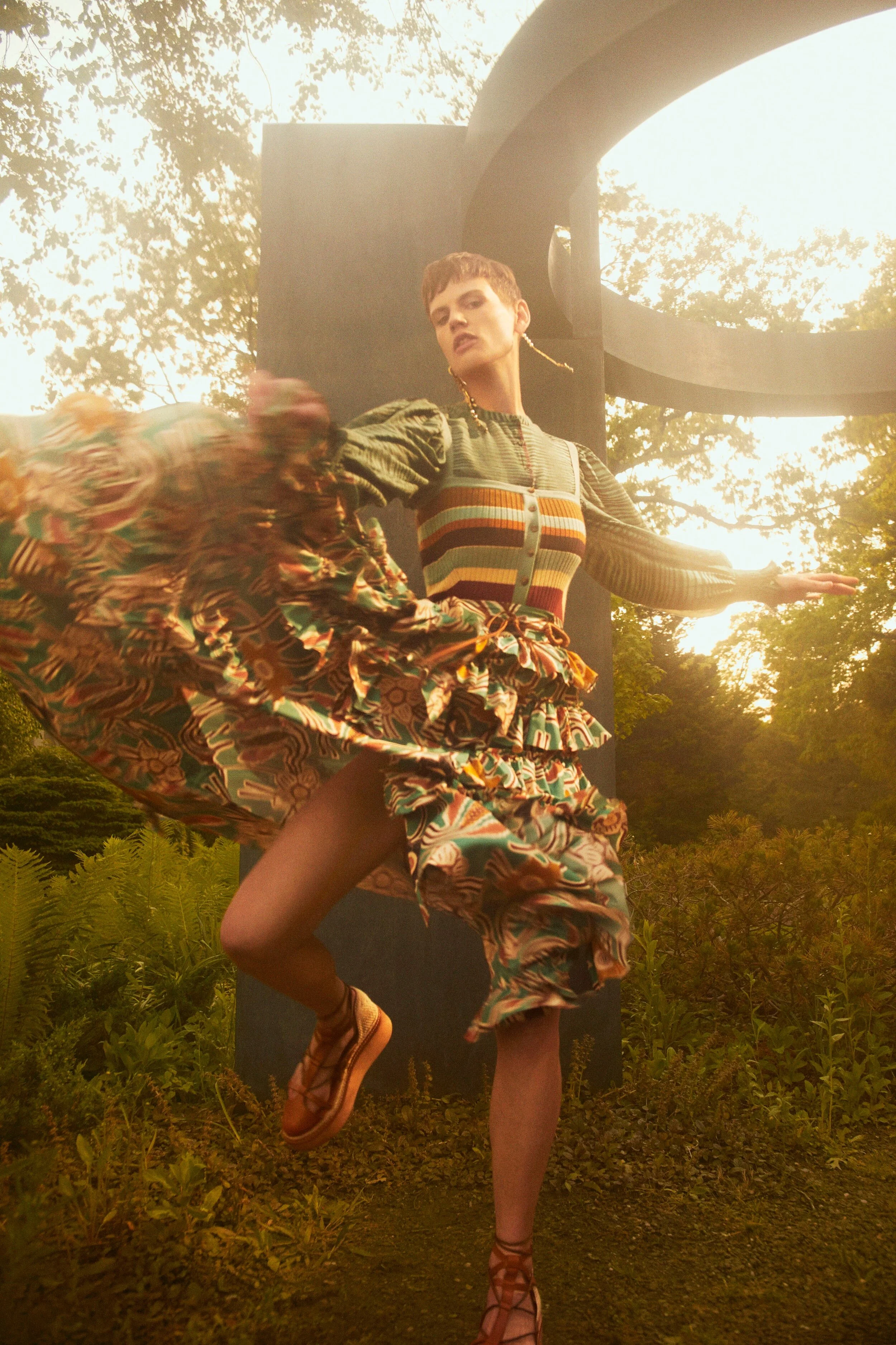 Saskia de Brauw in Ulla Johnson Resort 2022 Emma Summerton — Anne of ...