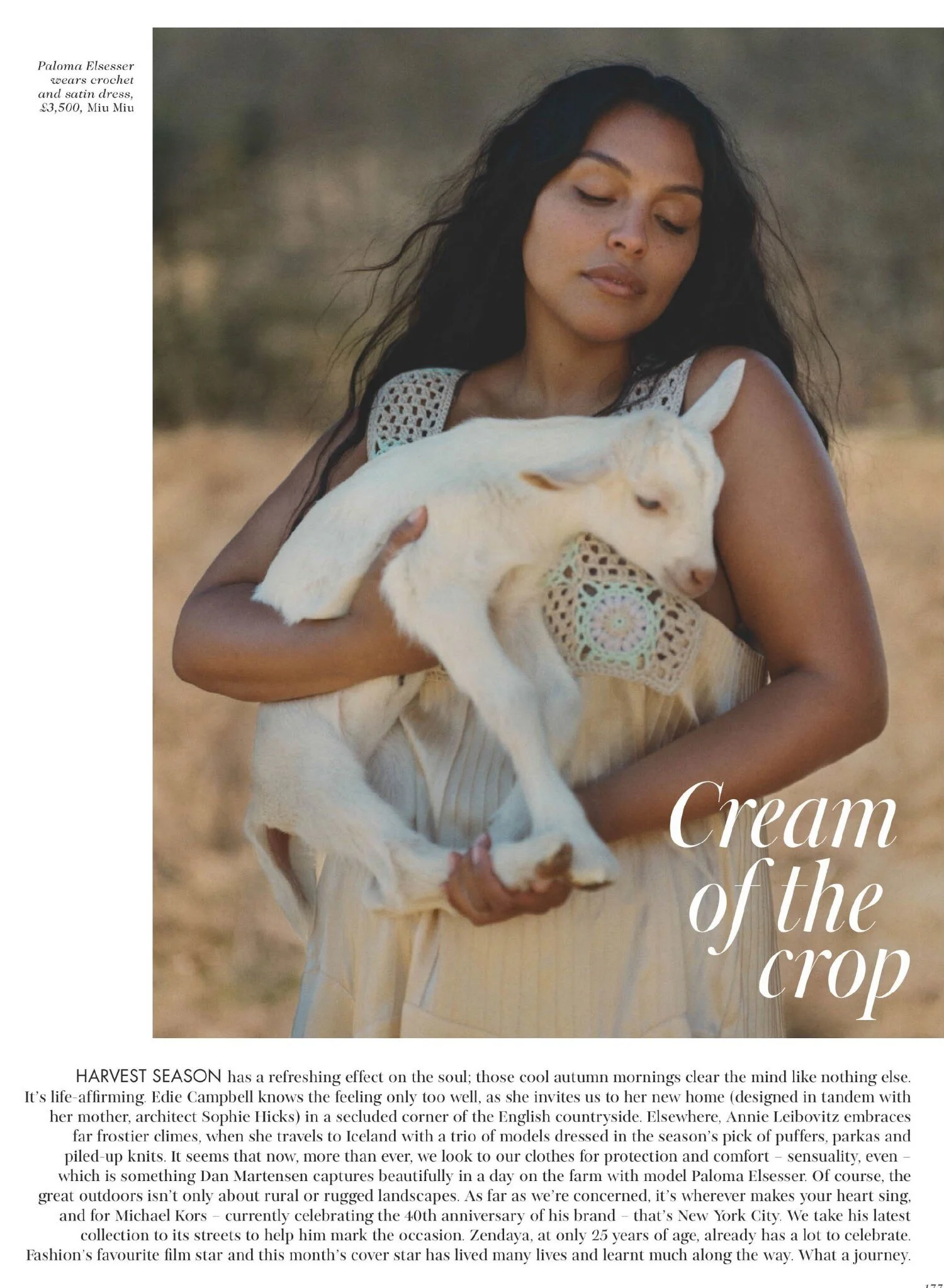 Paloma Elsesser Is 'Up Country' by Dan Martensen in Vogue UK — Anne of ...