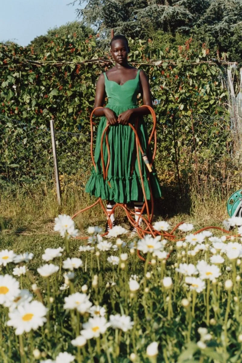 Ajok Daing's Gardening Project Toby Coulson in Vogue Poland — Anne of ...