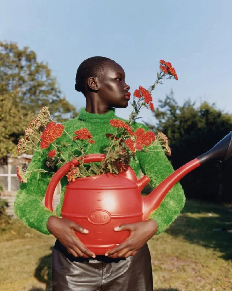 Ajok Daing's Gardening Project by Toby Coulson for Vogue Poland ...