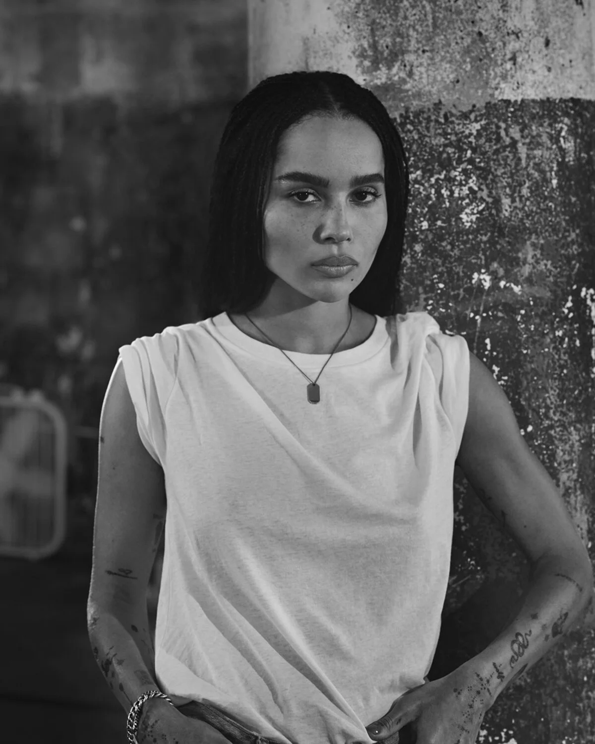 Zoe Kravitz in Saint Laurent by Collier Schorr for AnOther Magazine FW ...