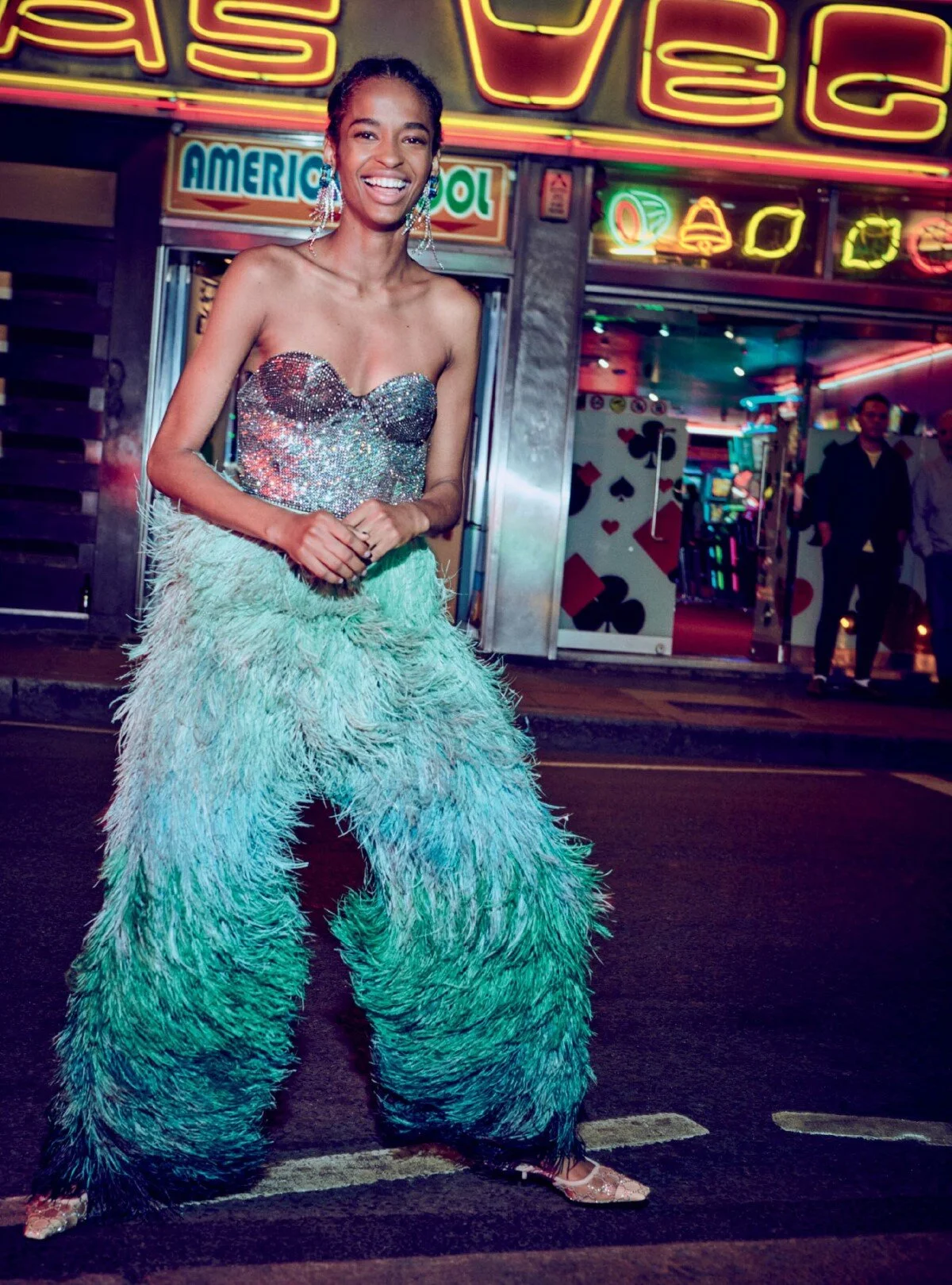 Ana Flavia in 'Party Spirit' by Jem Mitchell Harper's Bazaar UK — Anne ...