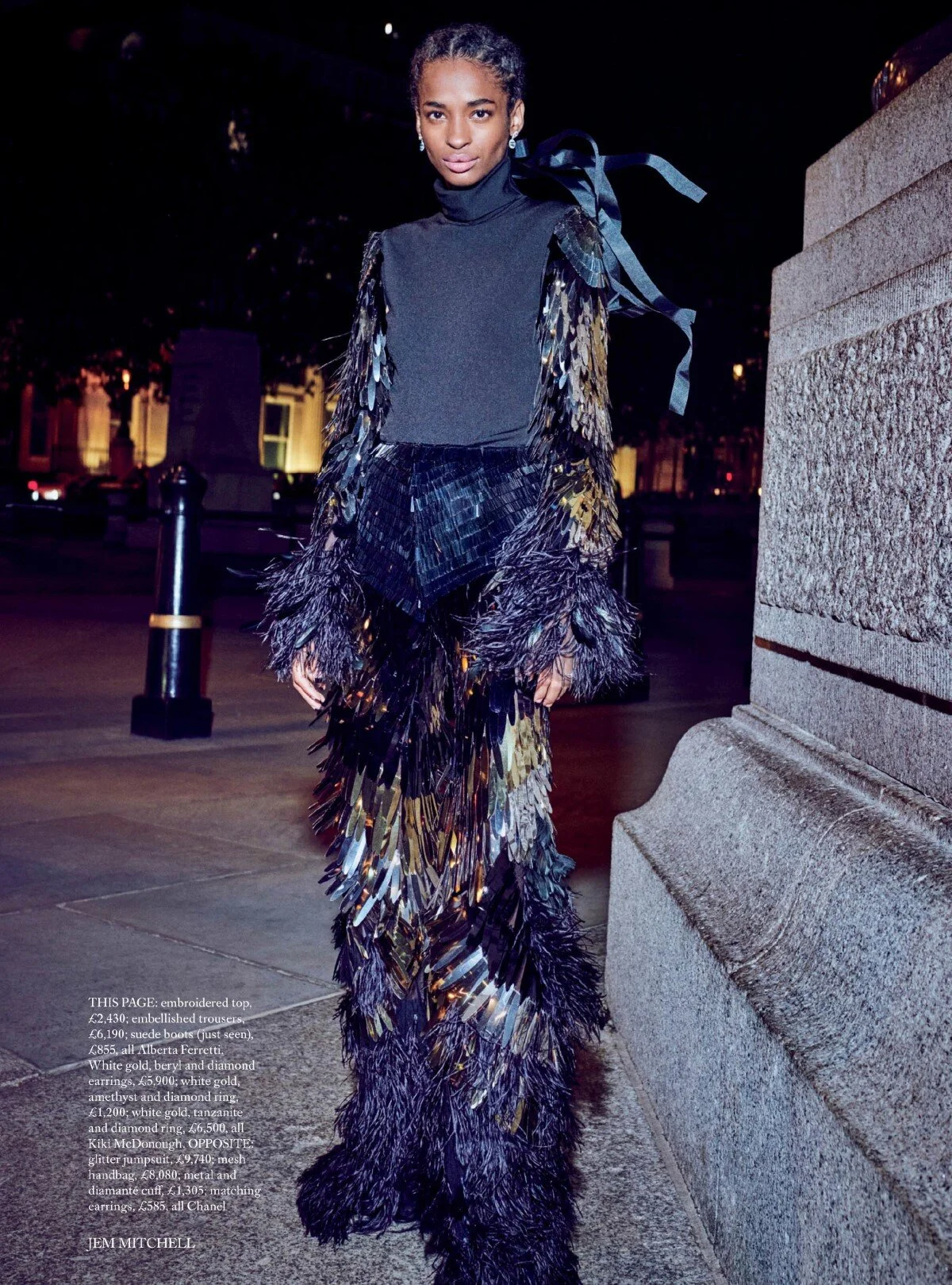 Ana Flavia in 'Party Spirit' by Jem Mitchell Harper's Bazaar UK — Anne ...
