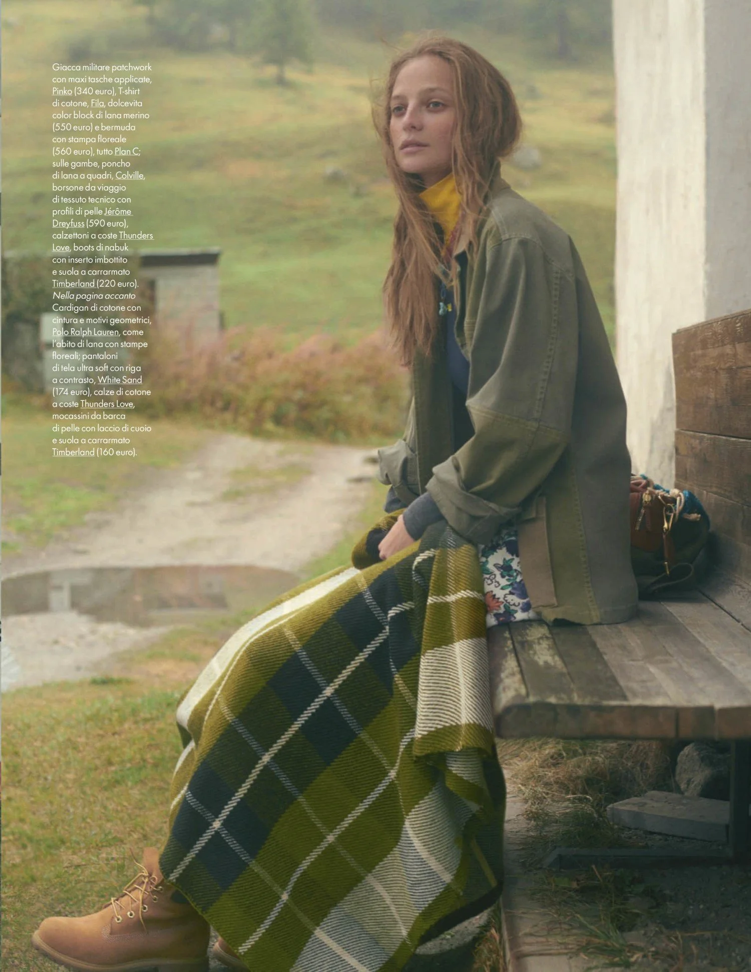 Ine Neef Enjoys Country Style for ELLE Italia by Laurie Bartley — Anne ...