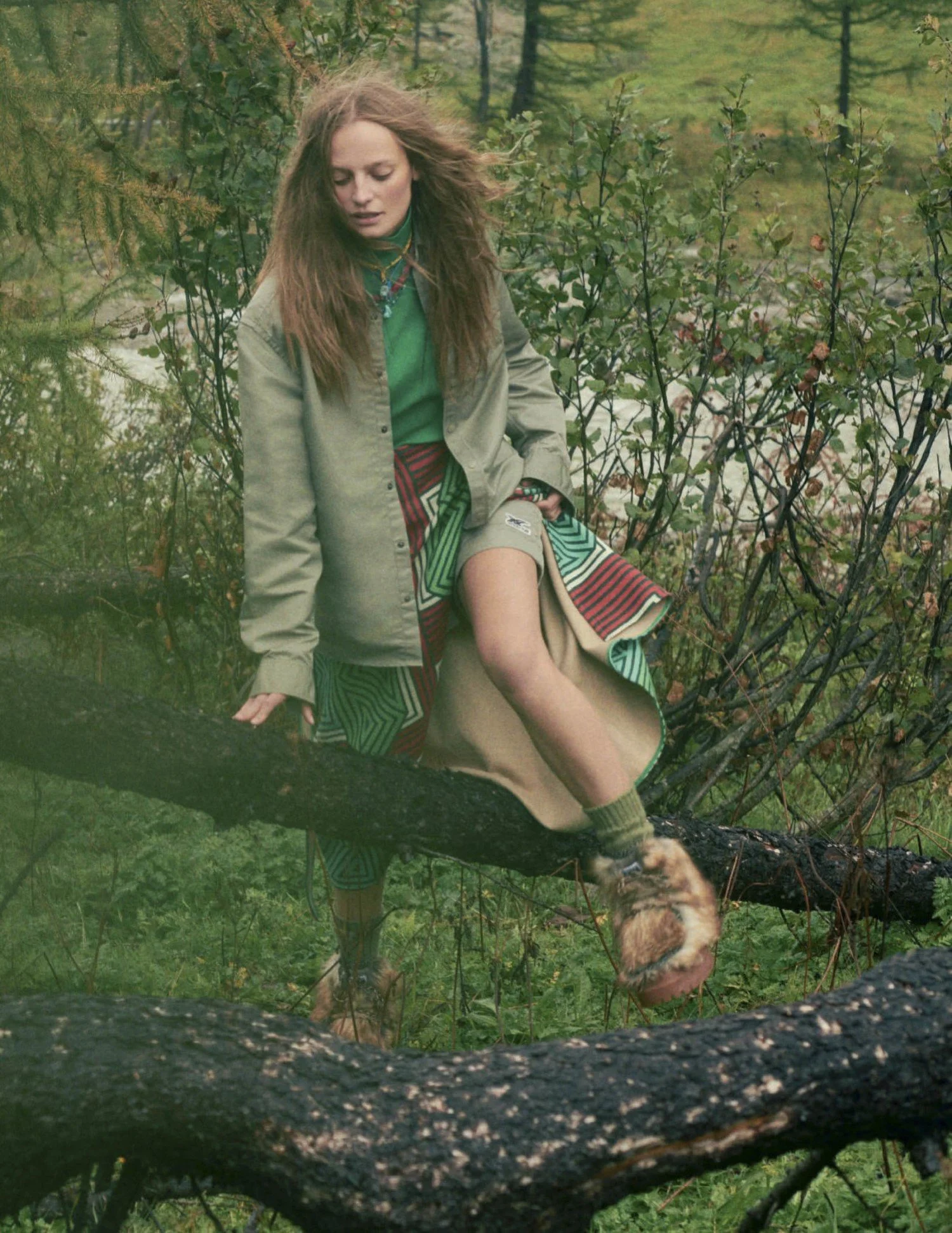 Ine Neef Enjoys Country Style for ELLE Italia by Laurie Bartley — Anne ...
