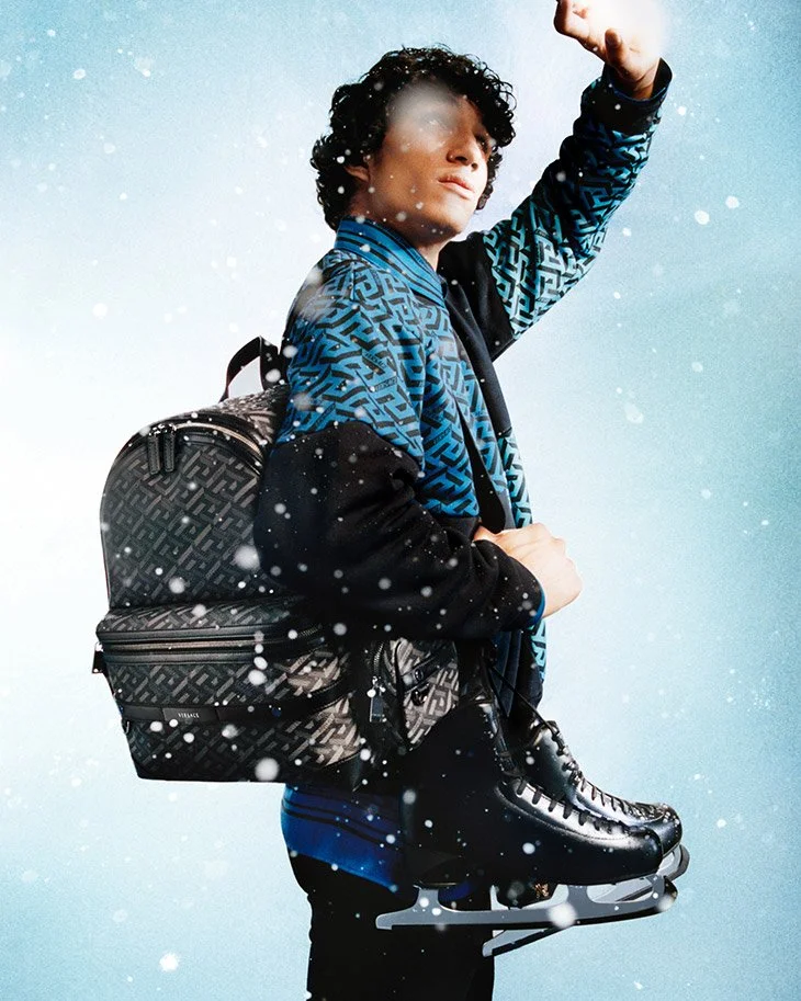 Versace Holiday Campaign by Italian Skater Rebecca Ghilardi — Anne of ...