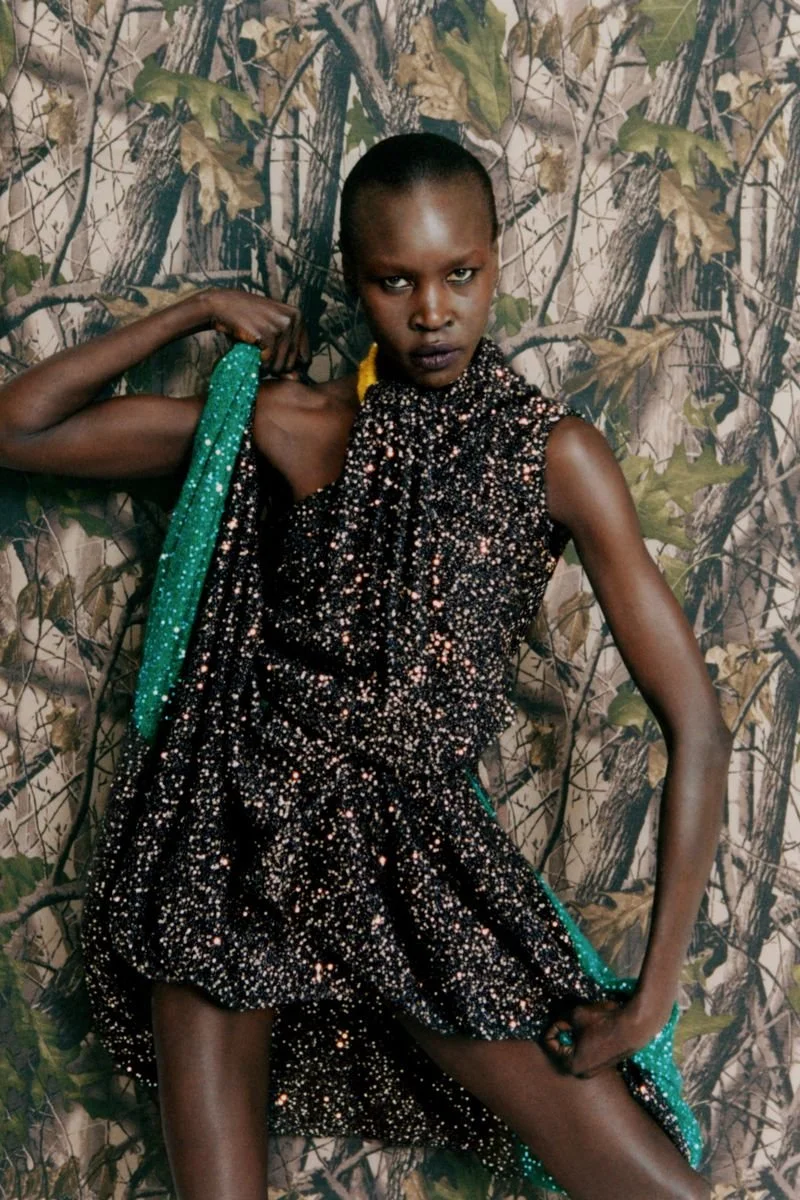 Alek Wek in SSAW Magazine AW 2021, Images Hart Leshkina — Anne of ...