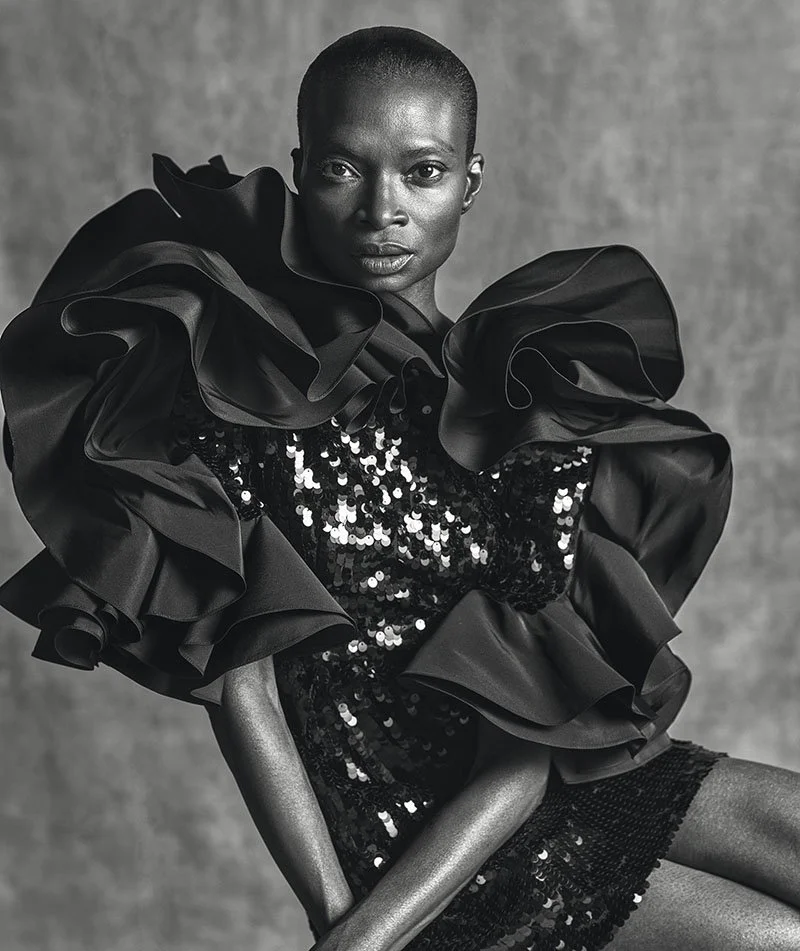 Debra Shaw Wears Holiday Elegance by Nico Bustos in S Moda — Anne of ...