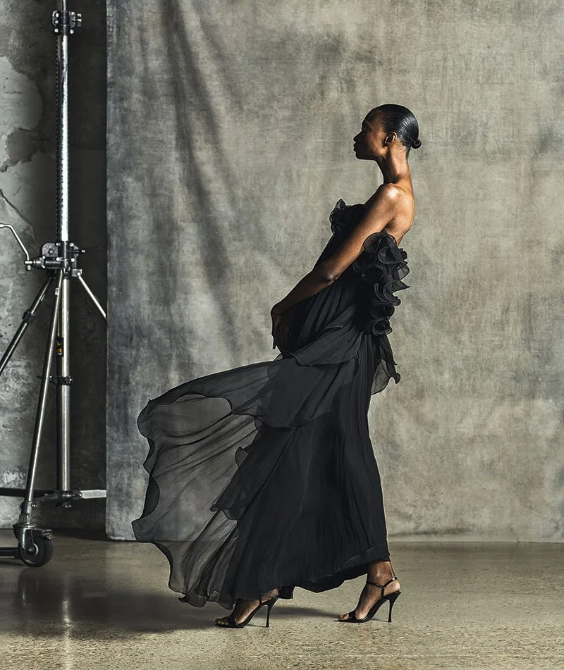 Debra Shaw Wears Holiday Elegance by Nico Bustos in S Moda — Anne of ...