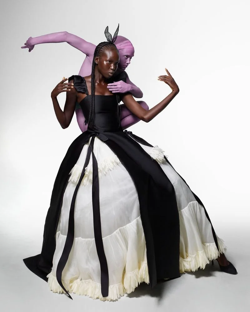 Solve Sundsbo Flashes Bold Couture Surrealism V Magazine 133 — Anne of ...