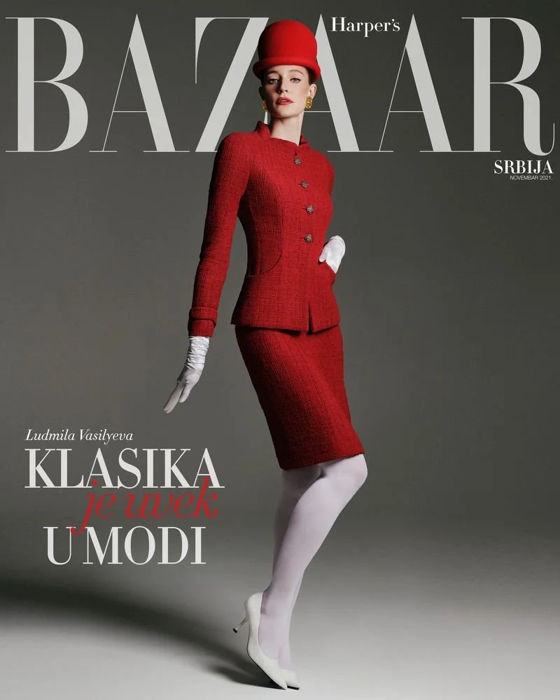 Amer Mohamad Eyes Retro Sophistication for Harper's Serbia — Anne of Carversville