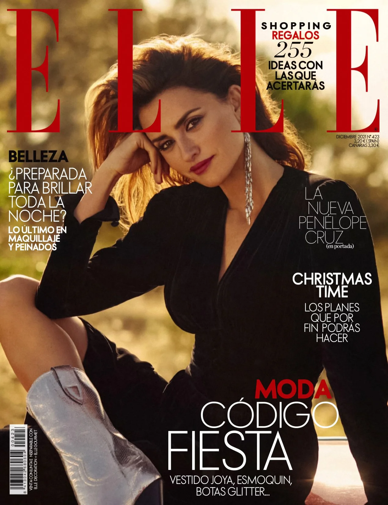 A Racy Penélope Cruz Puts Her Foot on the Gas, in Elle España — Anne of ...