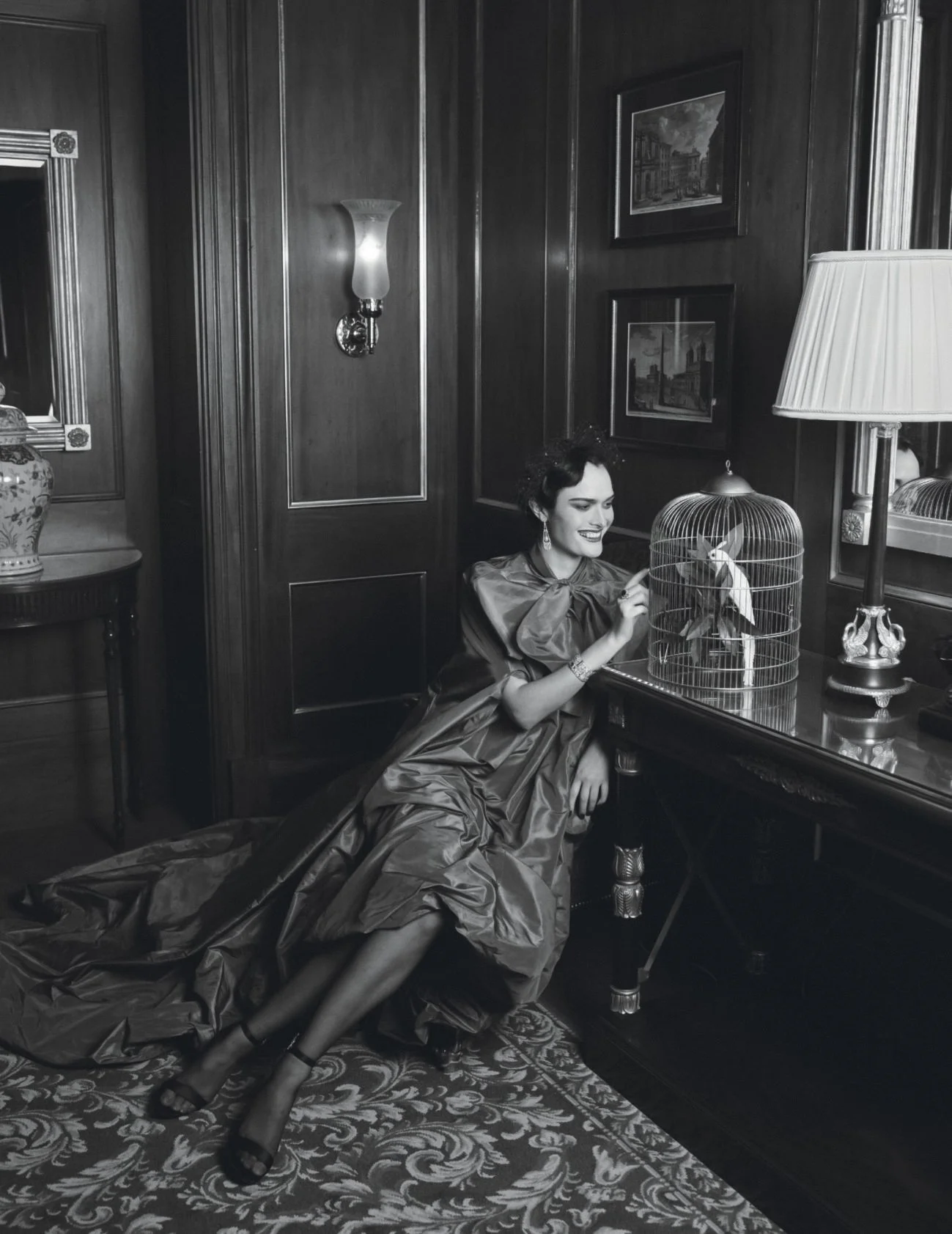 Sam Rollinson Plays the 'Scandalous' Duchess of Argyll in Tatler ...