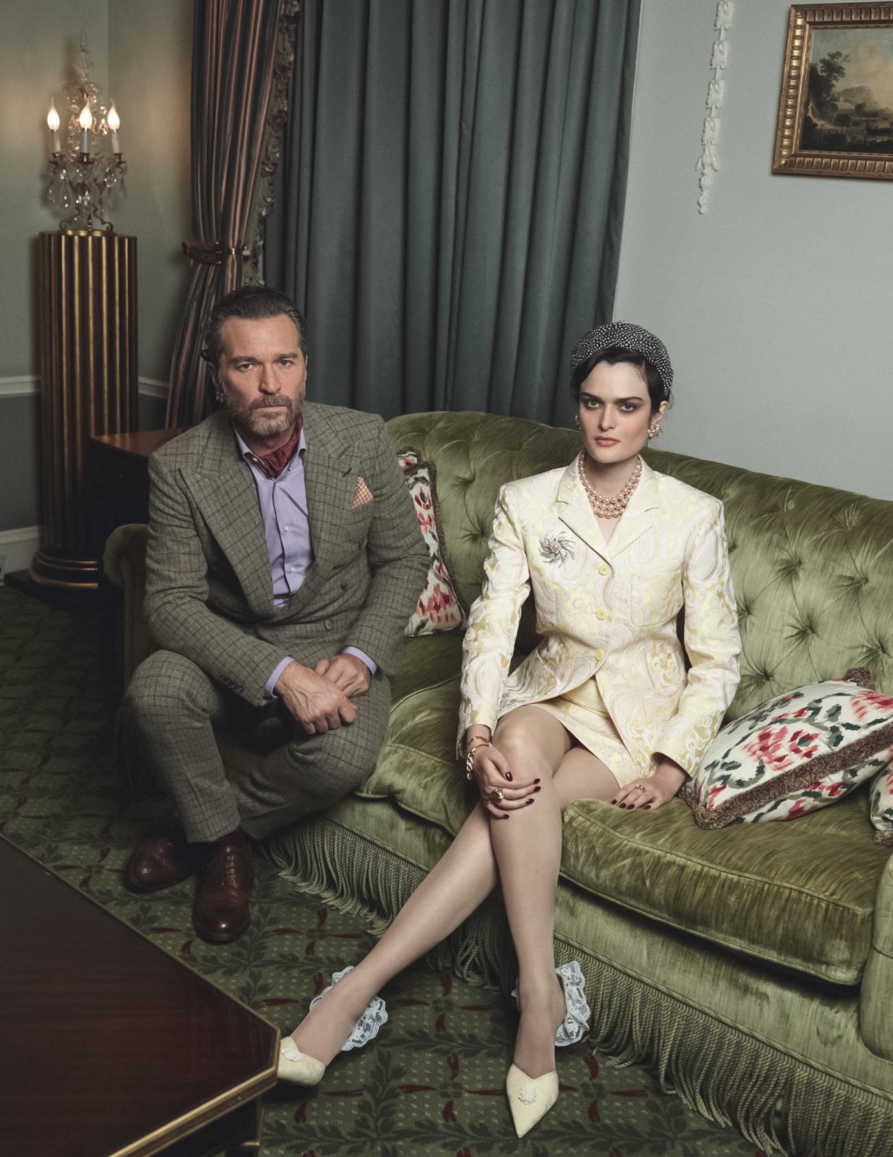 Sam Rollinson Plays the 'Scandalous' Duchess of Argyll in Tatler ...