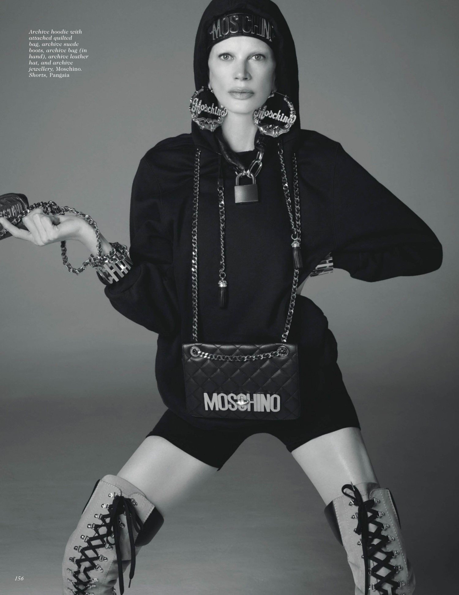 Kristen McMenamy by Steven Meisel for Vogue UK January 2022 — Anne of ...