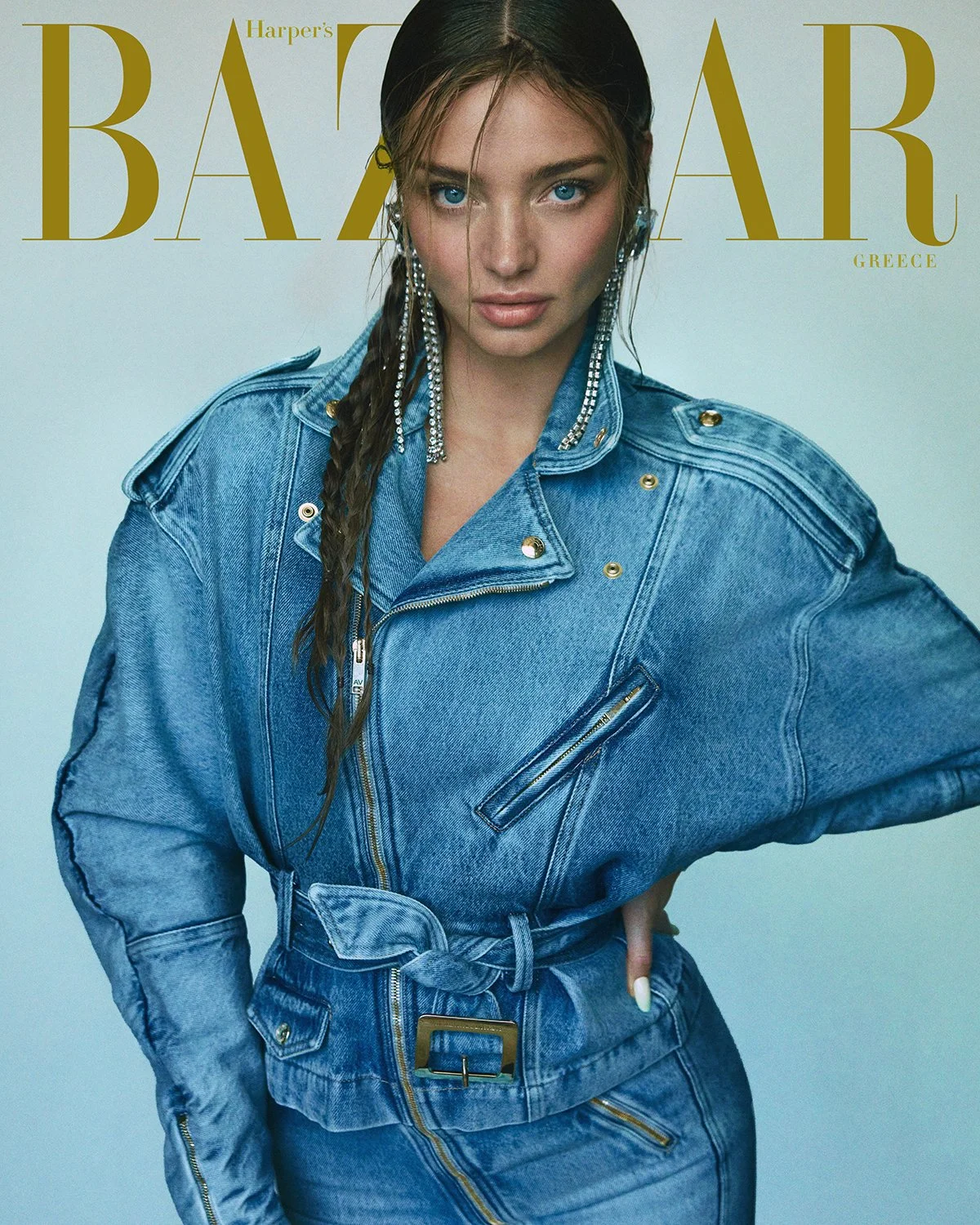 Miranda Kerr Covers Harper's Bazaar Greece New Style Trends — Anne of ...