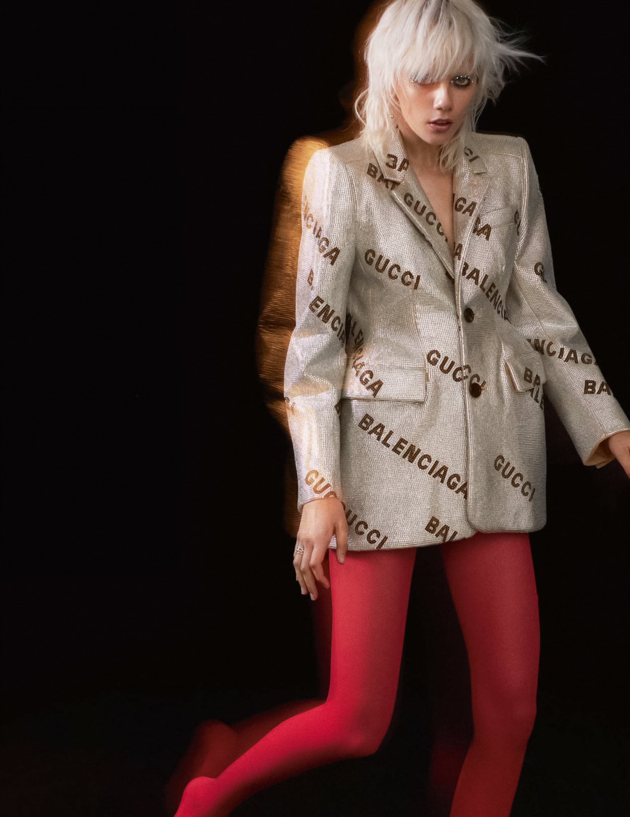 Marjan Jonkman Parties Hard in ELLE France by Quentin Jones — Anne of ...