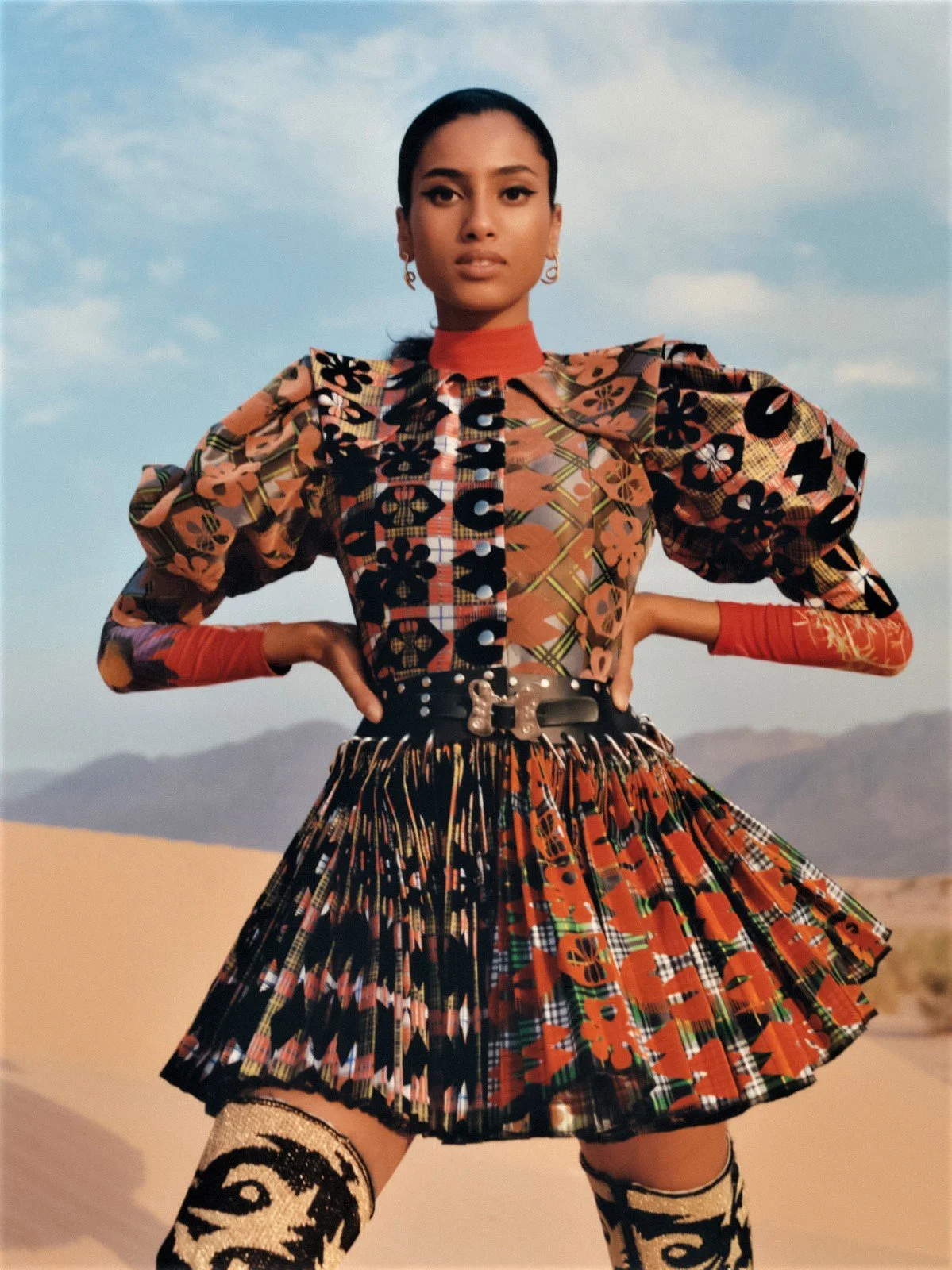 He Cong and Imaan Hammam by Eddie Wrey for British Vogue — Anne of ...