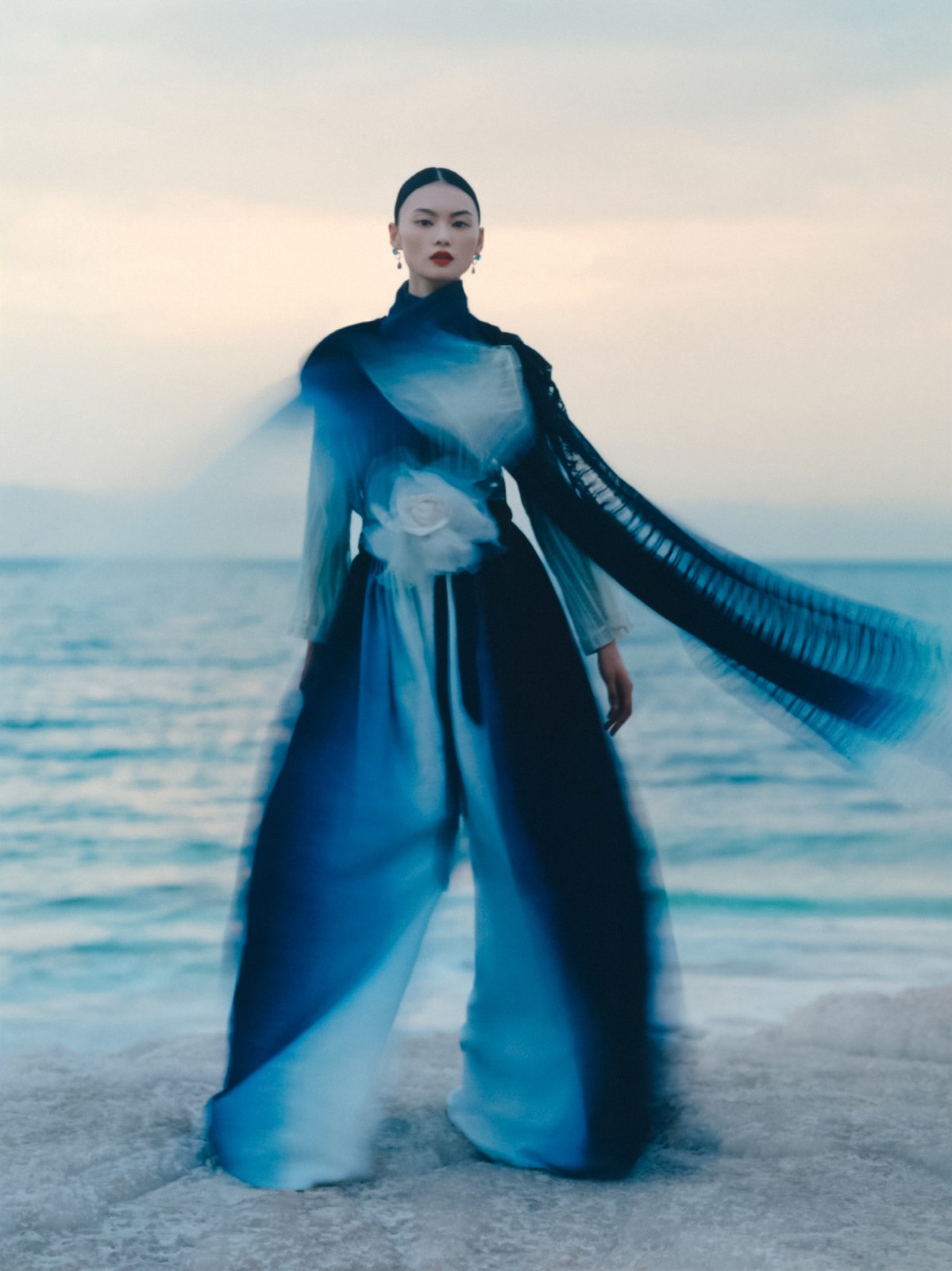 He Cong and Imaan Hammam by Eddie Wrey for British Vogue — Anne of ...