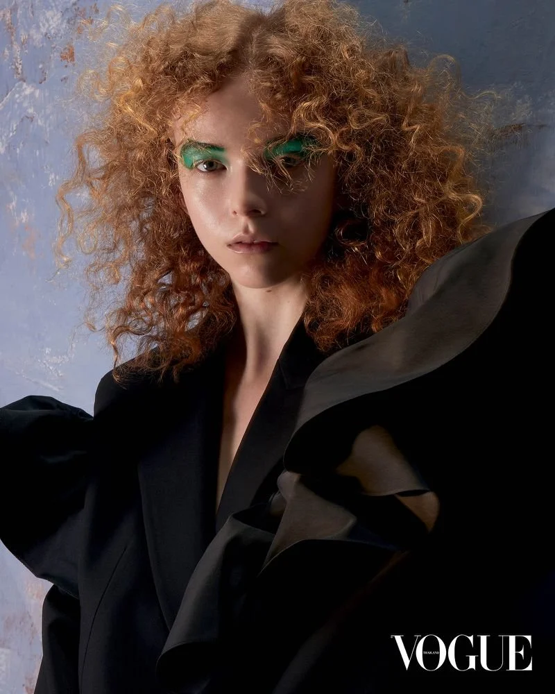 Lily Nova Dazzles by Rui Faria in Vogue Thailand January 2022 — Anne of ...