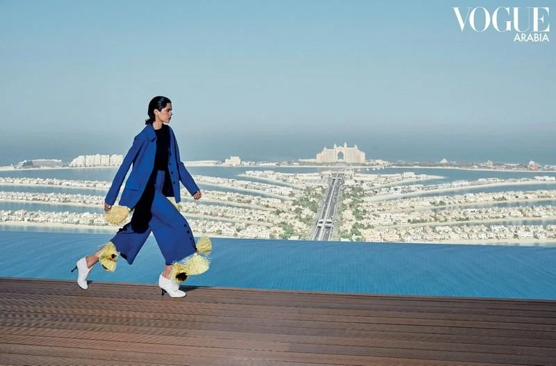 Valeria Gomez in 'City Vibes' by Sam Rawadi for Vogue Arabia — Anne of ...