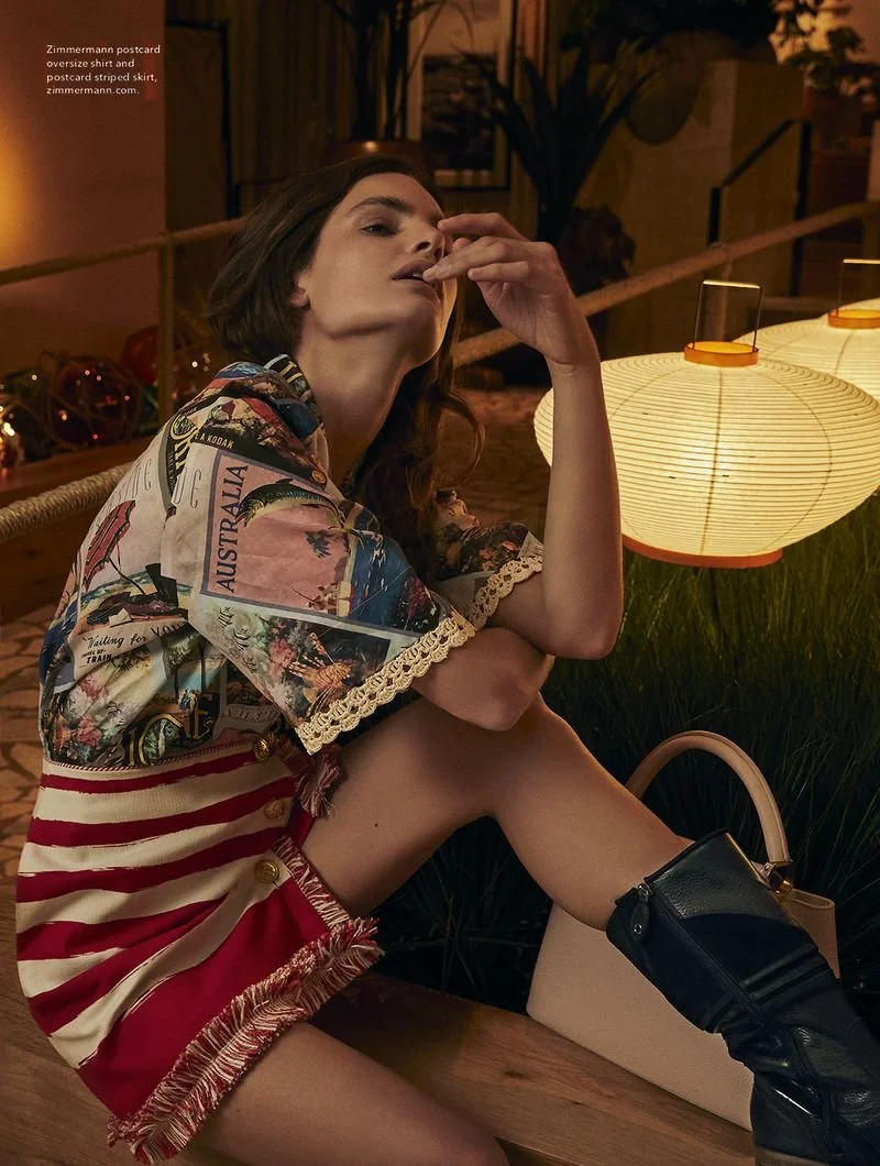 Delfina Morbelli Chills at Wynn's Las Vegas by Yossi Michaeli — Anne of Carversville