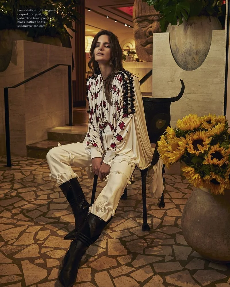 Delfina Morbelli Chills at Wynn's Las Vegas by Yossi Michaeli — Anne of Carversville