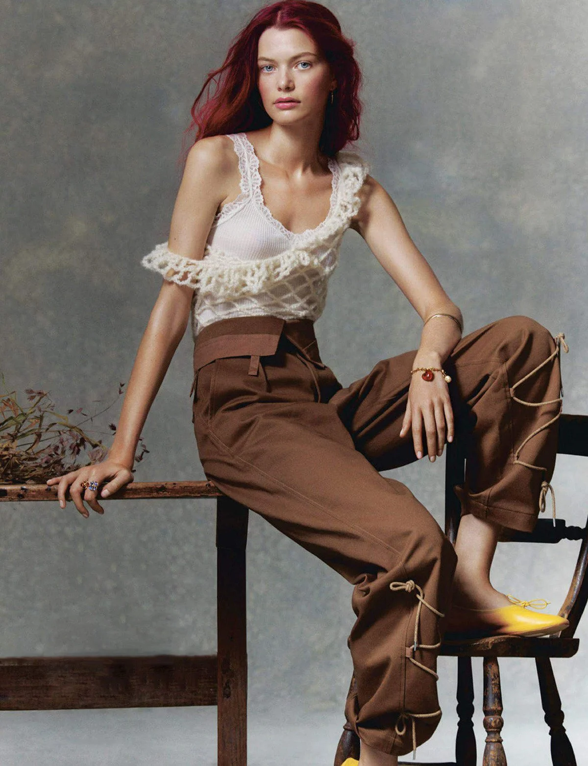 Louise Robert in Sporty Bits Lensed by Marili Andre Vogue France — Anne ...