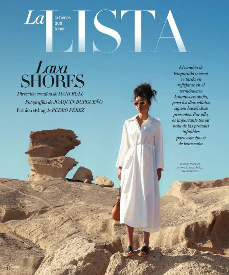 Amy Sarr by Joaquin Burgueño in 'Lava Shores' Harper's Bazaar Mexico ...