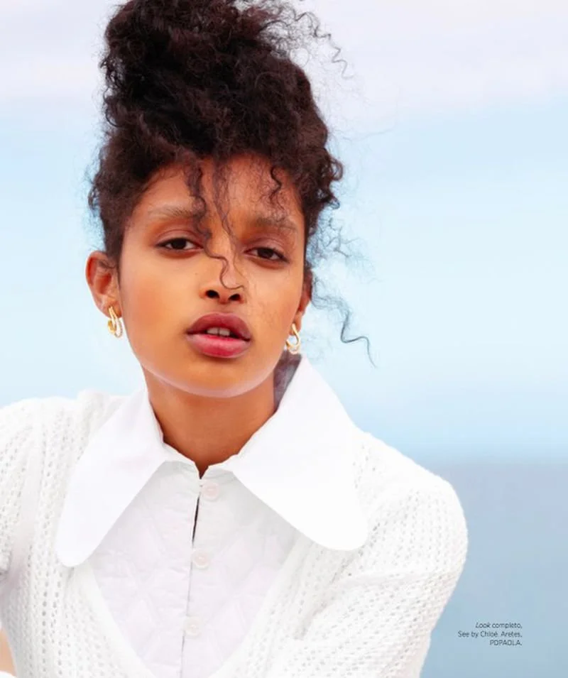 Amy Sarr by Joaquin Burgueño in 'Lava Shores' Harper's Bazaar Mexico ...