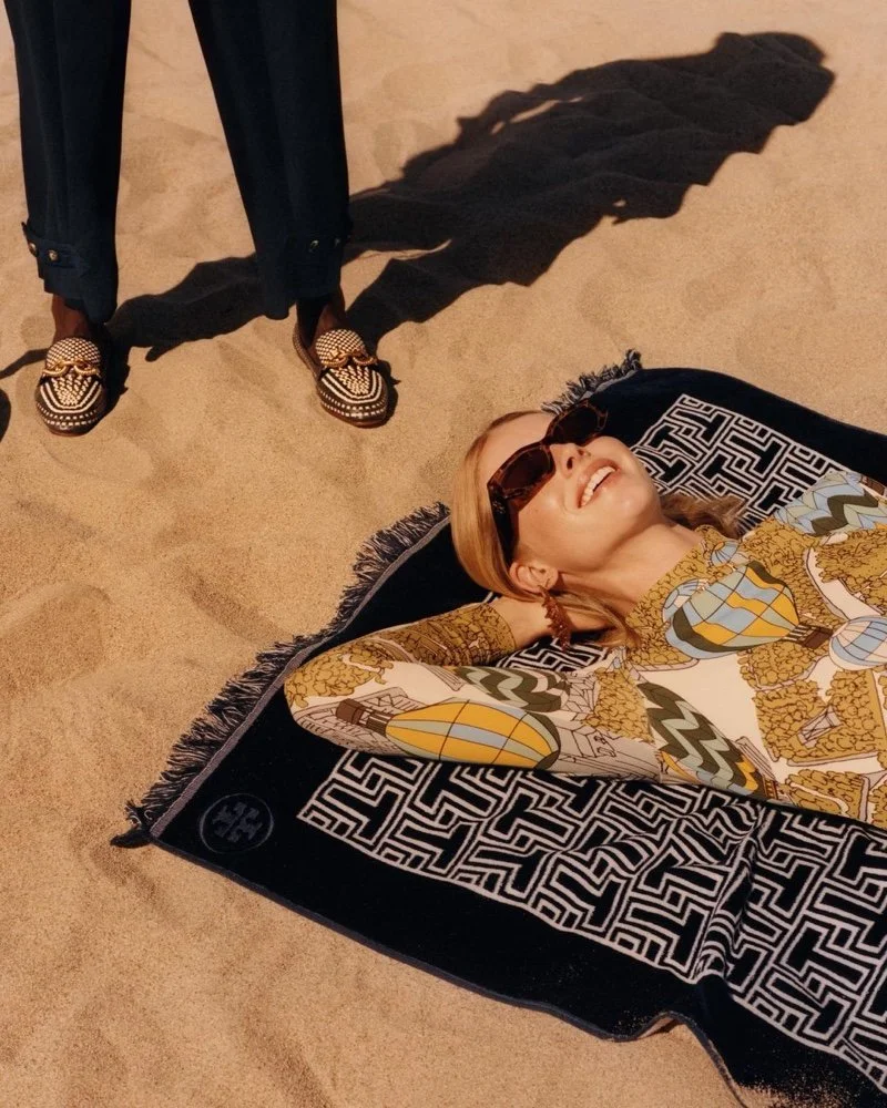 Abby & Ajok Worship Sand and Sun in Tory Burch Resort 2022 — Anne of ...