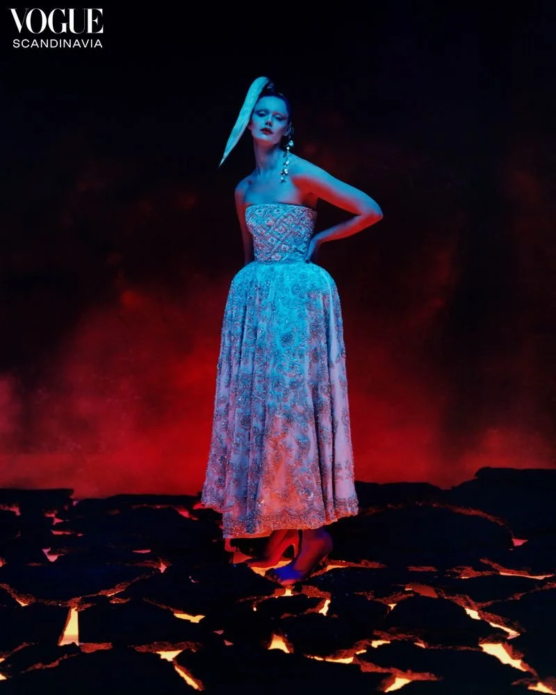 Ice Queen Frida Gustavsson in Vogue Scandinavia February 2022 — Anne of ...