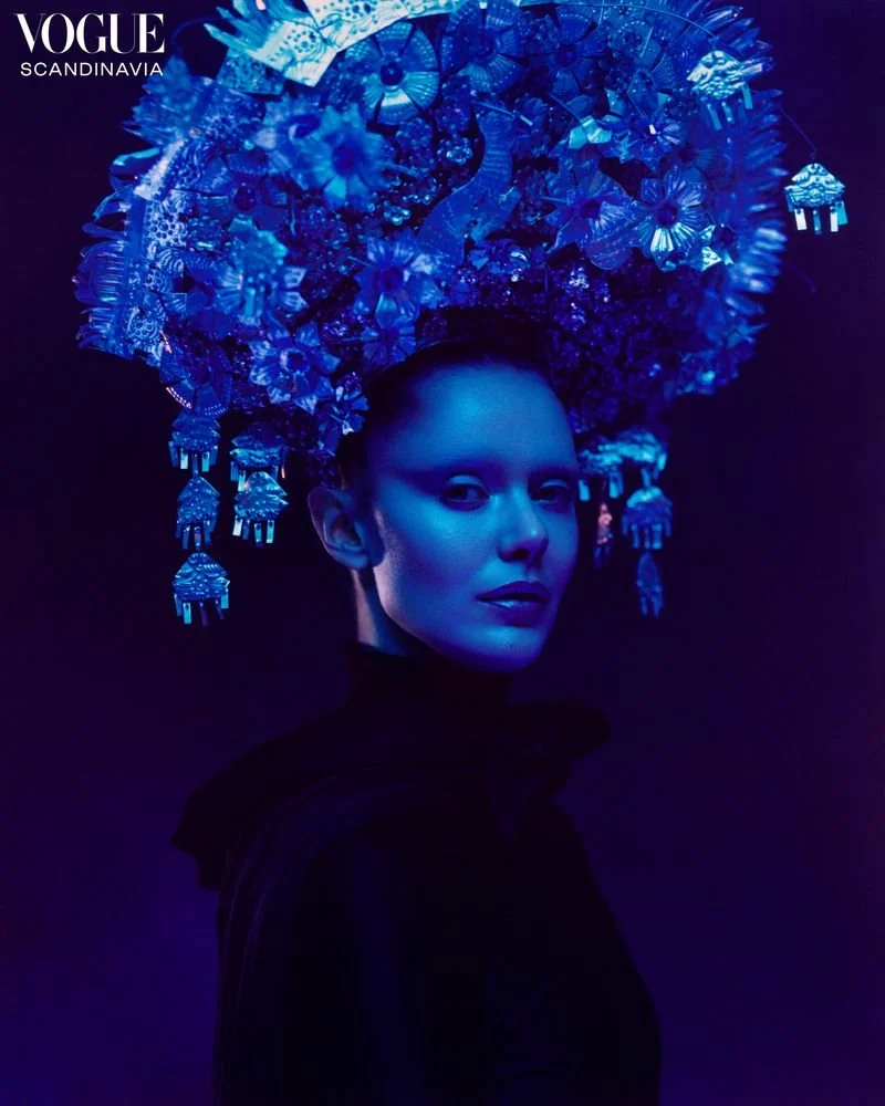 Ice Queen Frida Gustavsson in Vogue Scandinavia February 2022 — Anne of ...