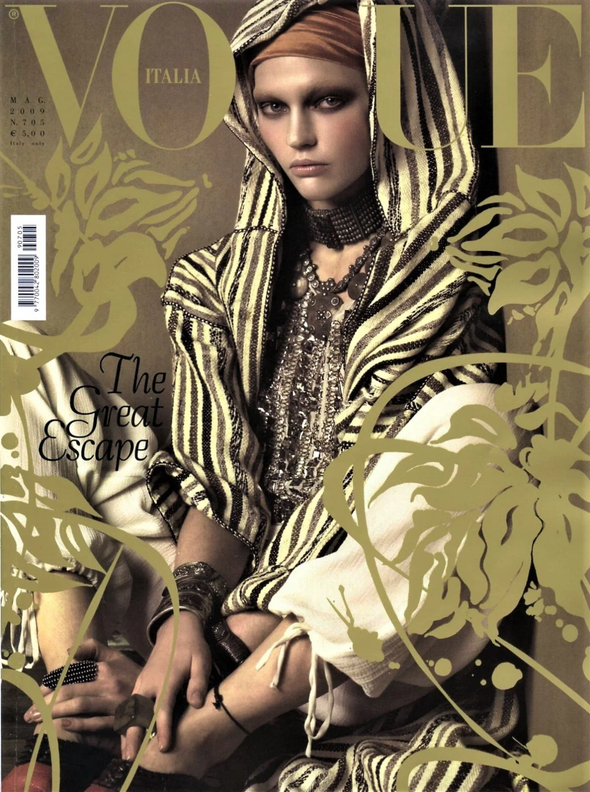 Steven Meisel 'Moroccan Holiday' for Vogue Italia May 2009 — Anne of ...
